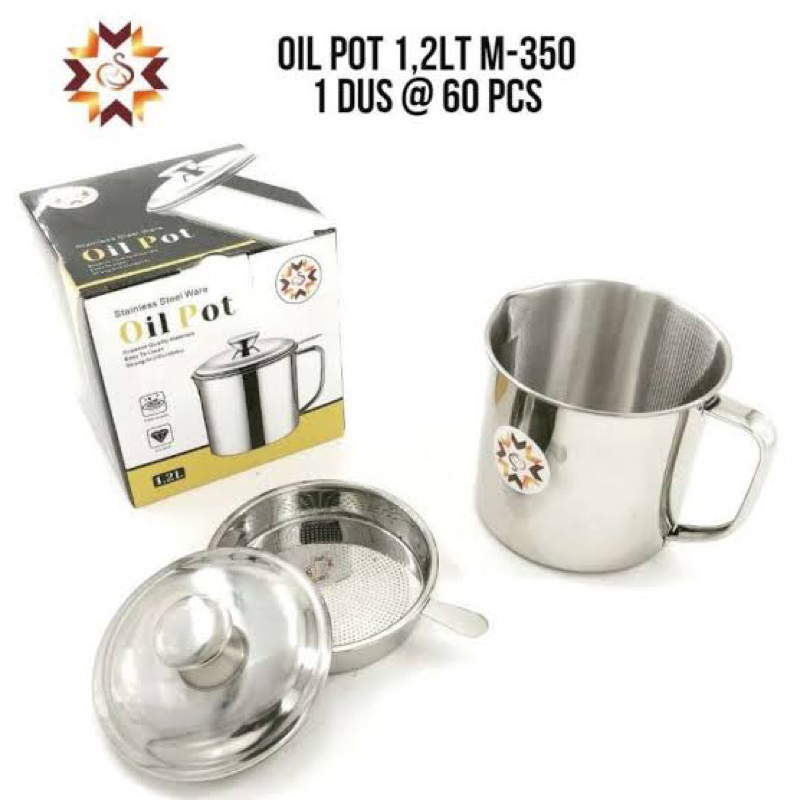 Oil pot 1,2L / oil container | Shopee Malaysia