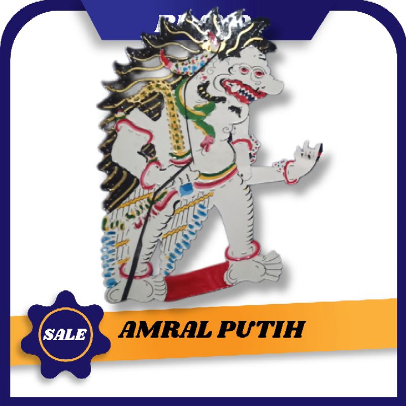 PUTIH Buto AMRAL White Puppet Figure Puppet Leather Puppet Material ...