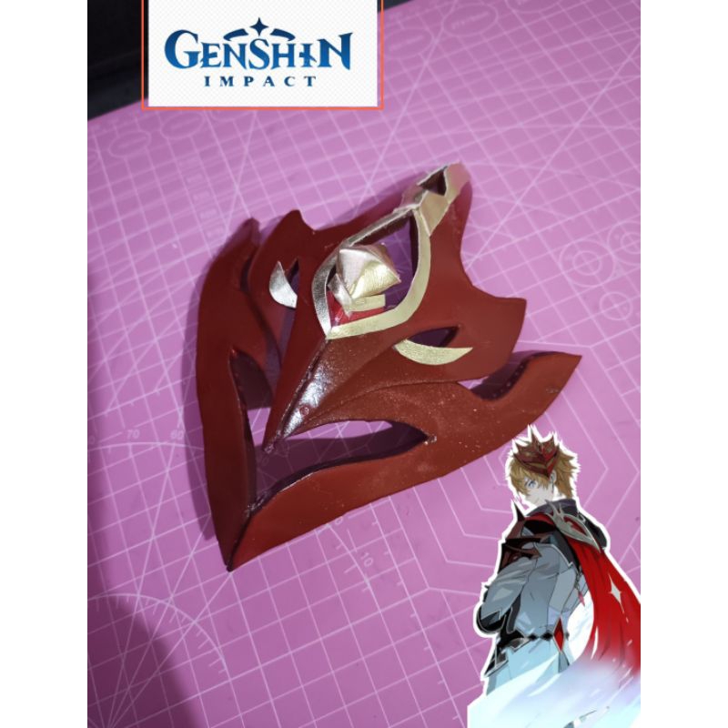 Childe Tartaglia Genshin Impact Mask! | Shopee Malaysia