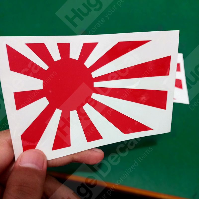 Sticker Nippon Rising Sun Japan Logo JDM Motorcycle Car Sticker ...