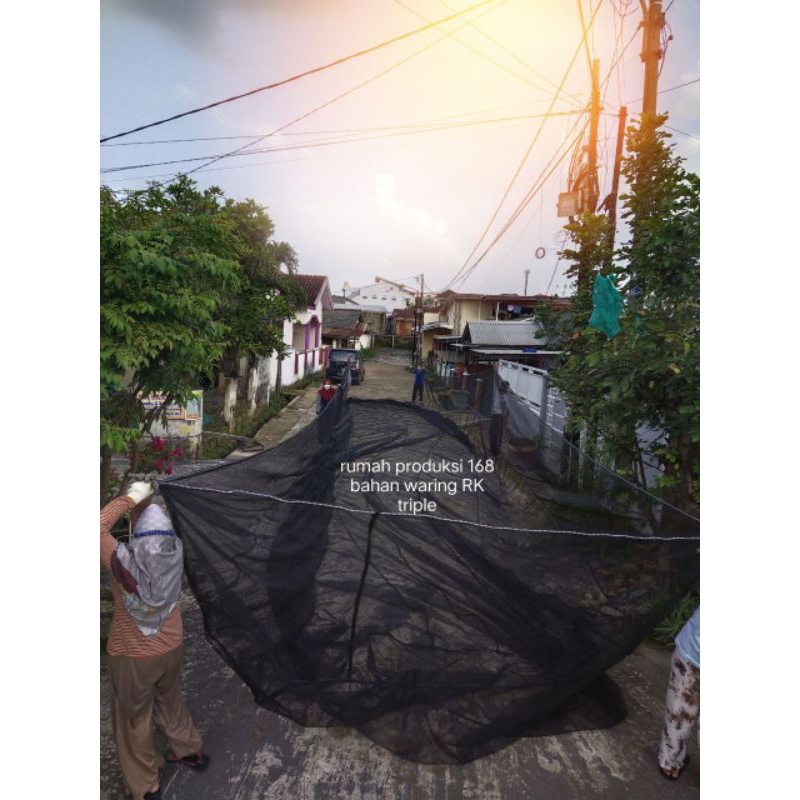 Fish Cages 7m x 6m x 2m waring Fish Cages Floating Nets Fish Pond Fish ...