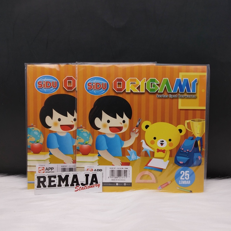 Origami / SiDU Folding Paper 14 x 14 cm contains 25 sheets | Shopee ...
