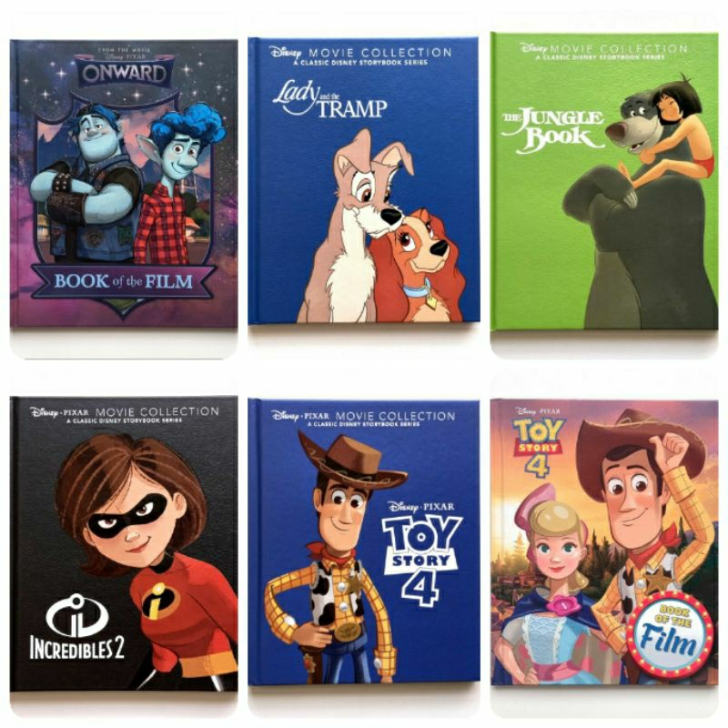 Disney Movie Collection Storybook Series (6 Selected Titles) | Shopee ...