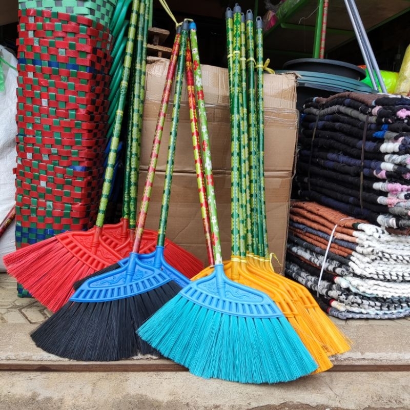 Thick NYLON STRING BROOM / DRAGON NYLON STRING BROOM / 1 COLOR FLOOR ...