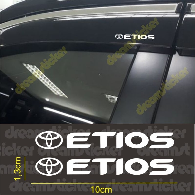 Cutting Sticker Gutter Car Toyota Etios Car Sticker | Shopee Malaysia