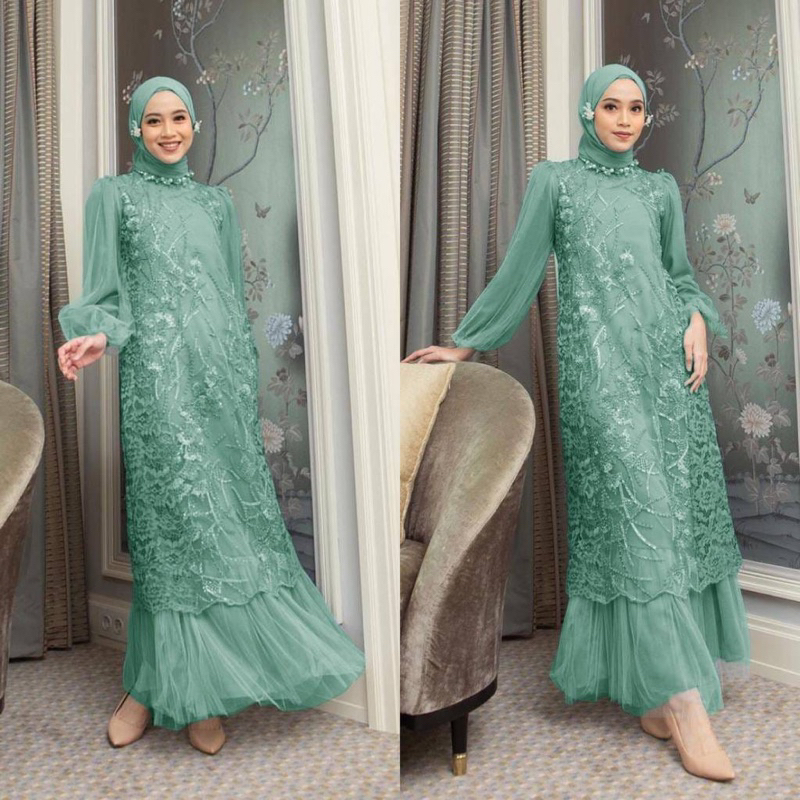 Maxi FARIDA Latest TILE Brocade/MAXI Brocade TILE/Brocade Robe ...