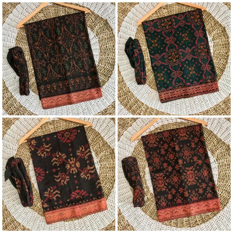 Original Songket Edge Endek Saput | Saput suit udeng kampuh bali ...
