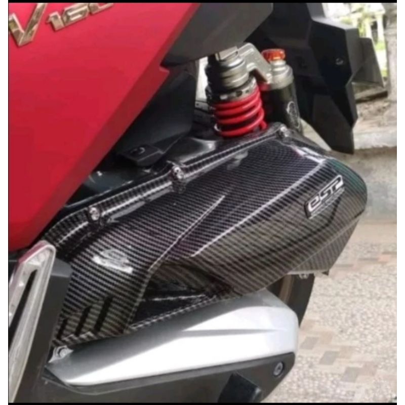 New ADV 160 carbon Glossy filter cover | Shopee Malaysia