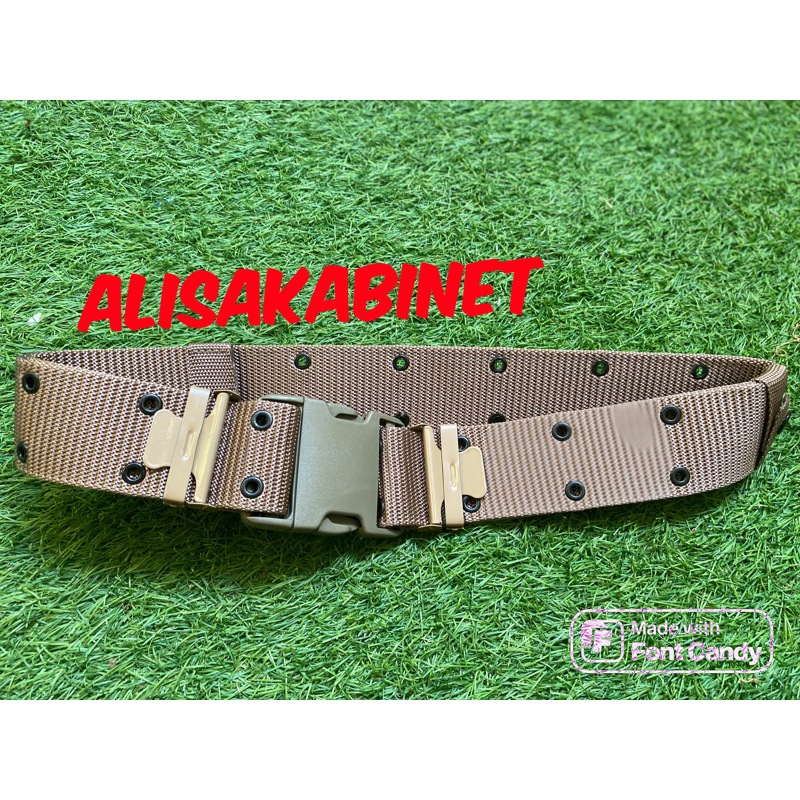 Tni Brown Click Command Coupling Belt | Shopee Malaysia