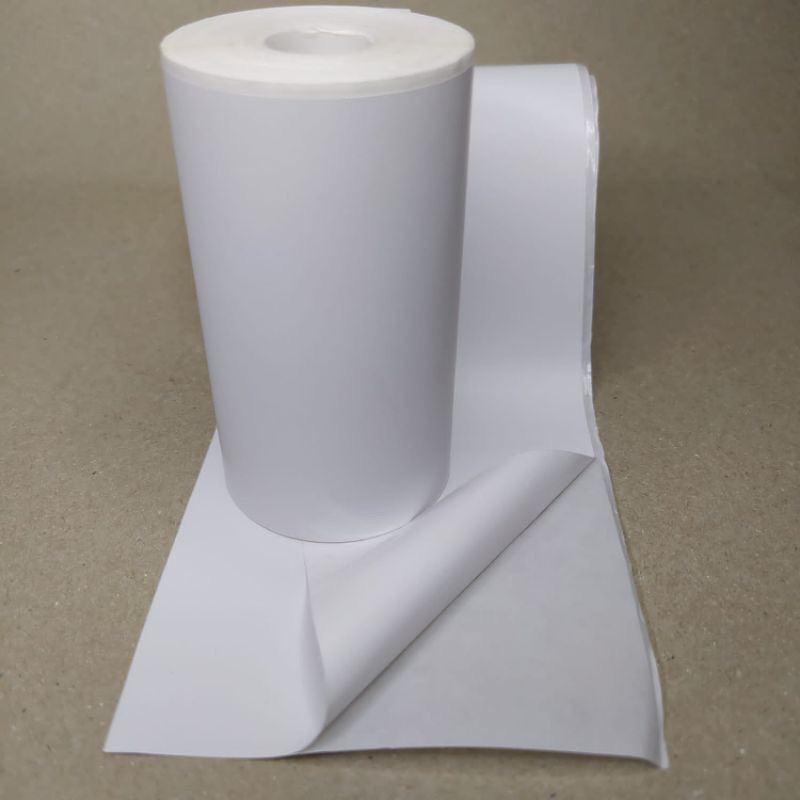 Continuous Sticker Label 80 mm x 10 meters - Has Side Gap Easy to Peel ...