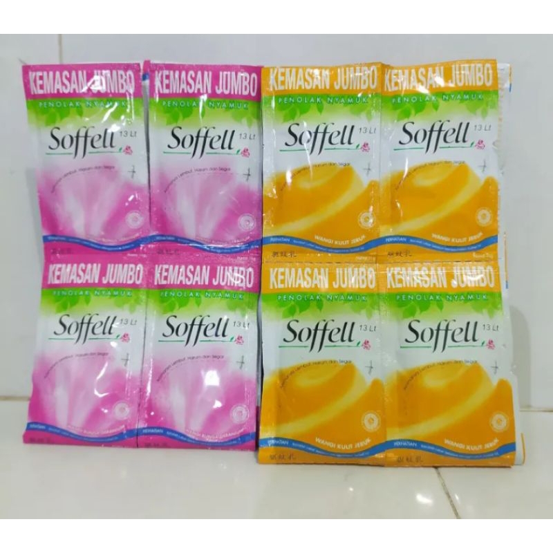 Soffell / SACHET MOSQUITO MEDICINE CONTENTS 12 PCS 11 grams | Shopee ...