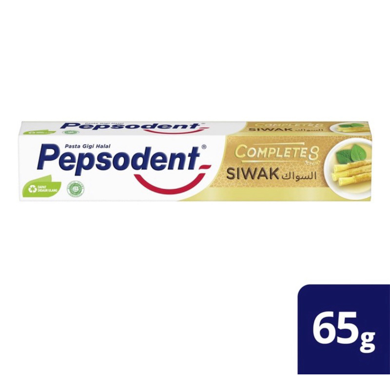 Pepsodent Complete Toothpaste 8 Siwak Anticavity And Fresh Halal ...