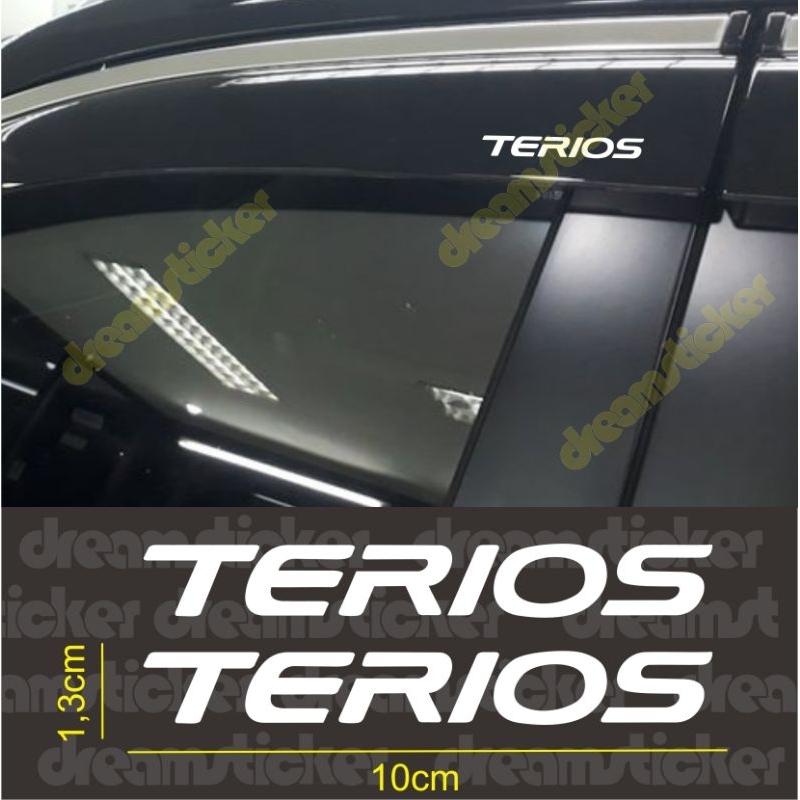 Daihatsu Terios Car Water Gutter Cutting Sticker Car Sticker | Shopee ...