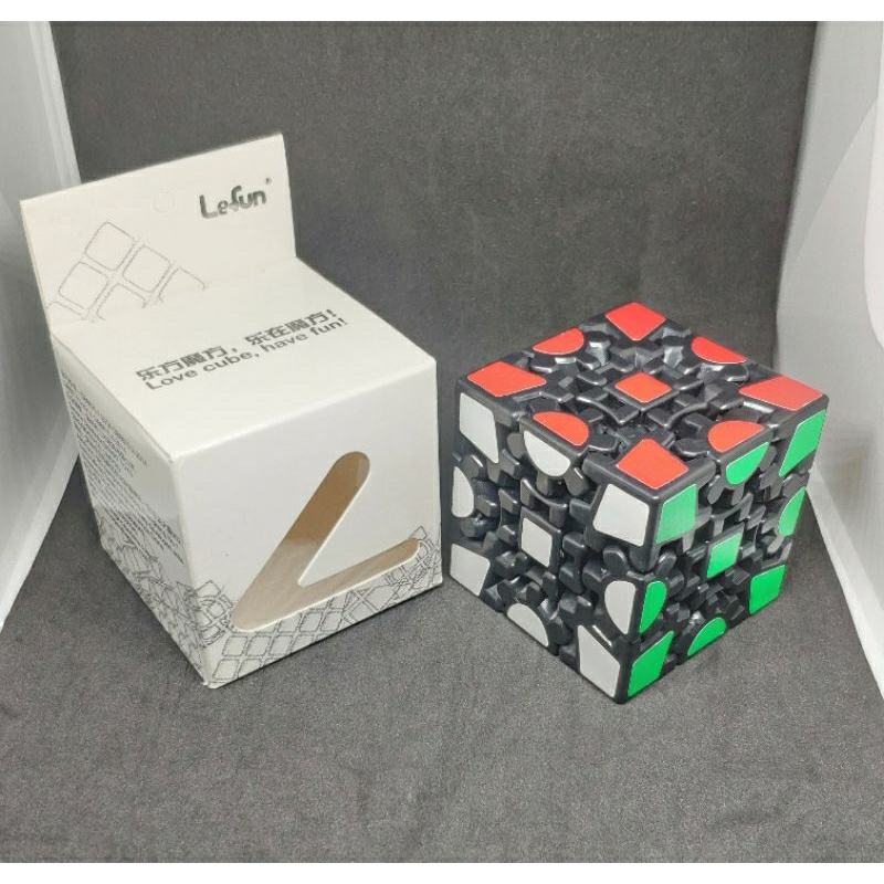 Rubik Gear Cube Lefun Blackbase | Shopee Malaysia