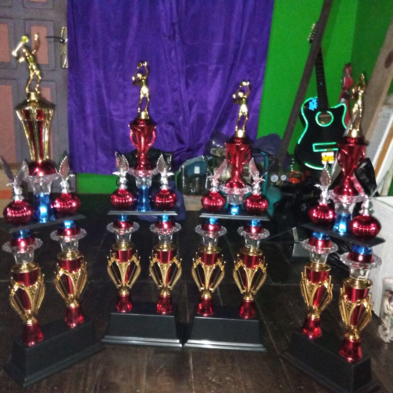 Champion TROPHY TROPHY Contents 4 (CUSTOM Writing) | Shopee Malaysia