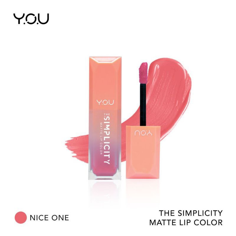 (NEW) You The Simplicity Matte Lip Color - Lipcream Liquid Matte ...