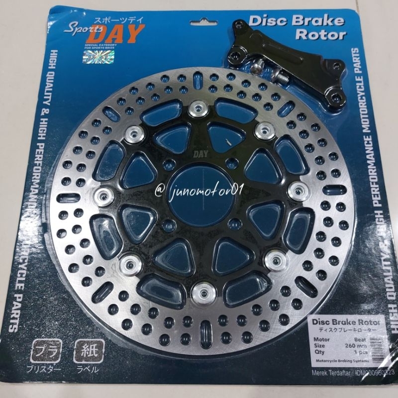 Honda beat /scoopy Front disc disc disc,, vario new size 260mm | Shopee ...