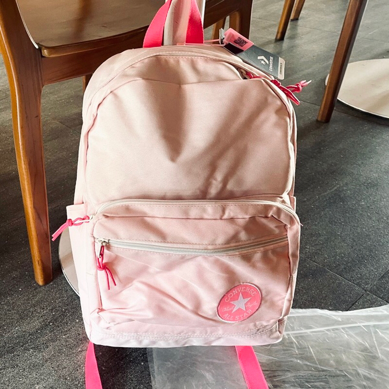 CONVERSE ALL STAR PINK BACKPACK FULLTAG | Shopee Malaysia