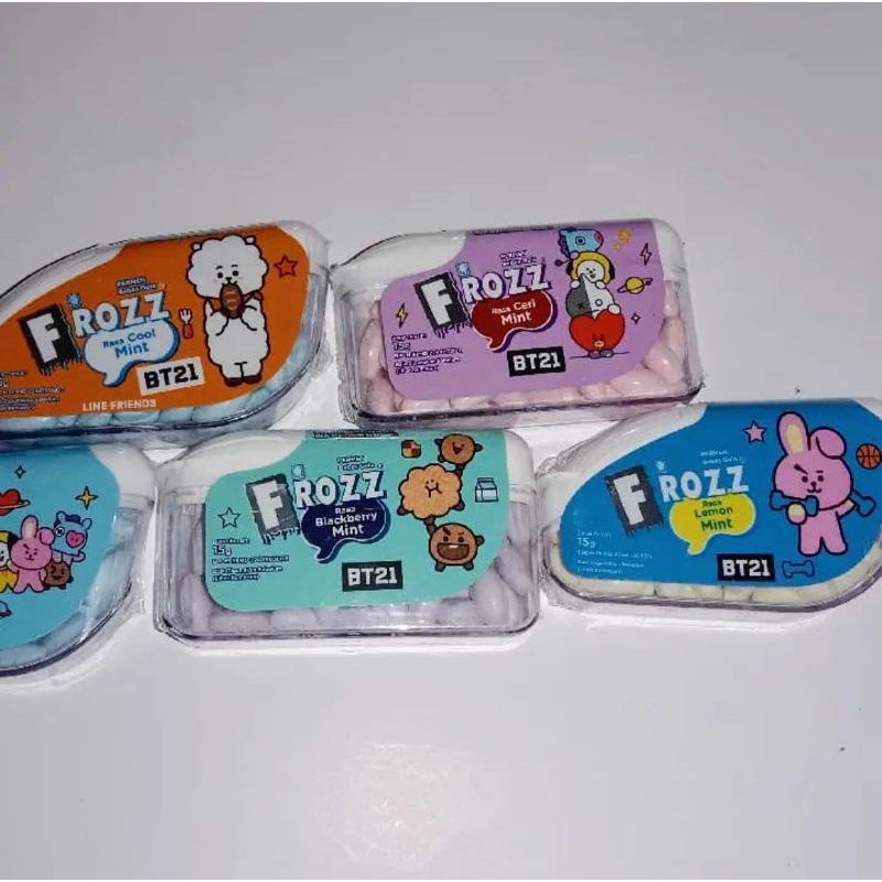 Frozz Candy X BT21 RANDOM RANDOM 15g | Shopee Malaysia