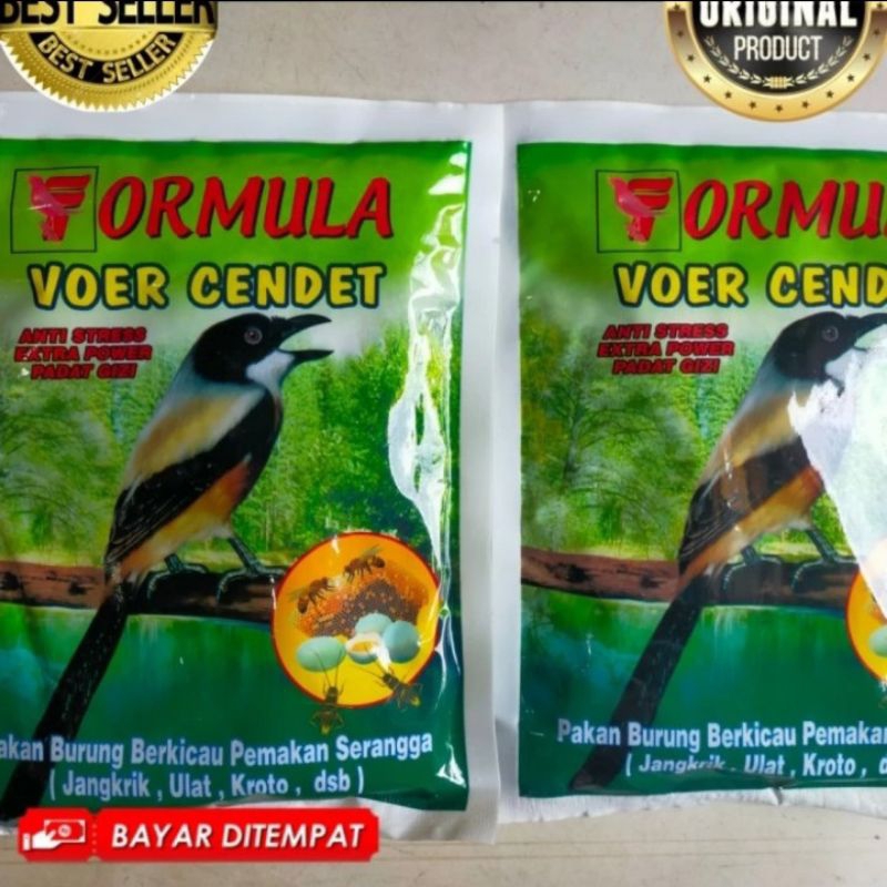 Formula voer shrike / pentet / toet | Shopee Malaysia