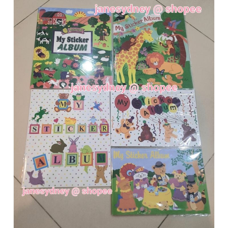 Sandylion My Sticker Album Book Sticker Collection Book Great Quality ...