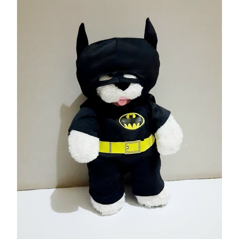 Original Batman Costume Guguk Maltese Guguk Doll Build a Bear Size 45 ...