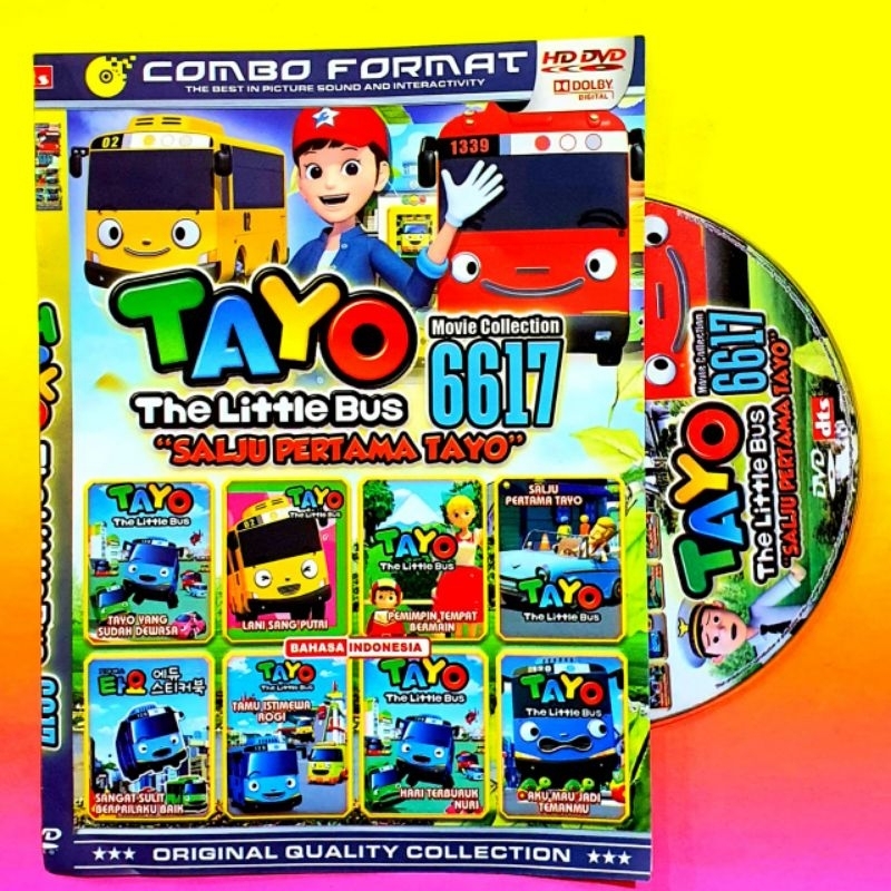 FILM CASSETTE VARIATIONS TAYO THE NEWEST MOVIE IN INDONESIAN LANGUAGE ...