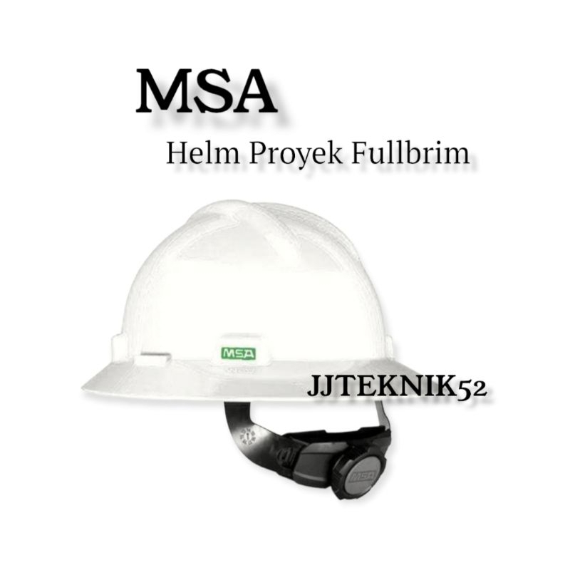 Msa FULL BRIM FULLBRIM PROJECT HELMET / MSA SAFETY HELMET | Shopee Malaysia