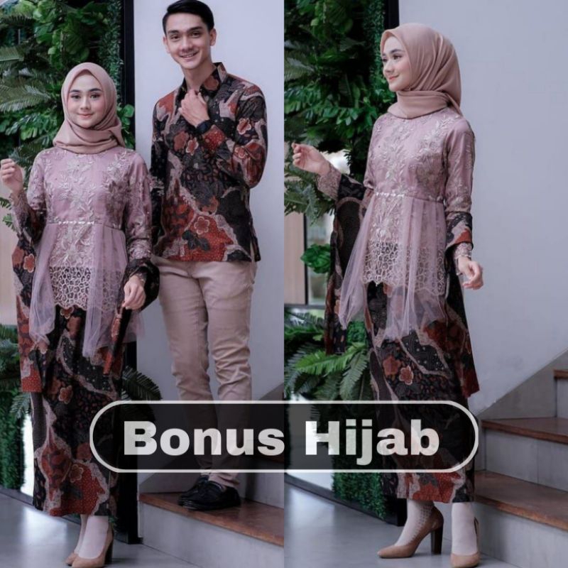 Batik Couple Kebaya Anisa Modern Kebaya Graduation Application For ...