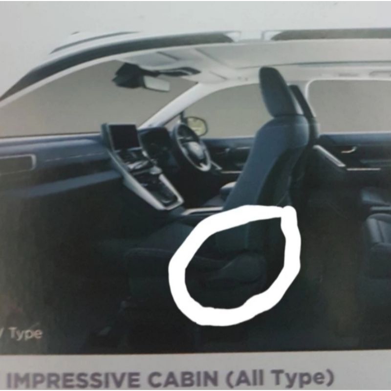 Original Toyota Innova Zenix Front Seat Adjustment Lever | Shopee Malaysia