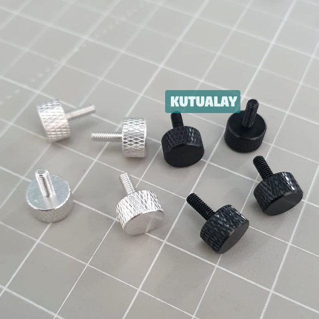 Pc Case Bolt Side Panel Tempered Glass/Acrylic Screw M3 Computer CPU ...