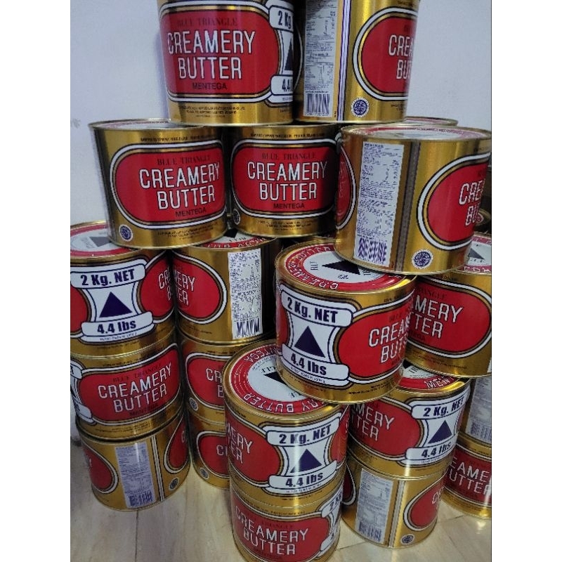Creamery butter blue triangle 2kg / blue triangle butter 2kg / blue ...