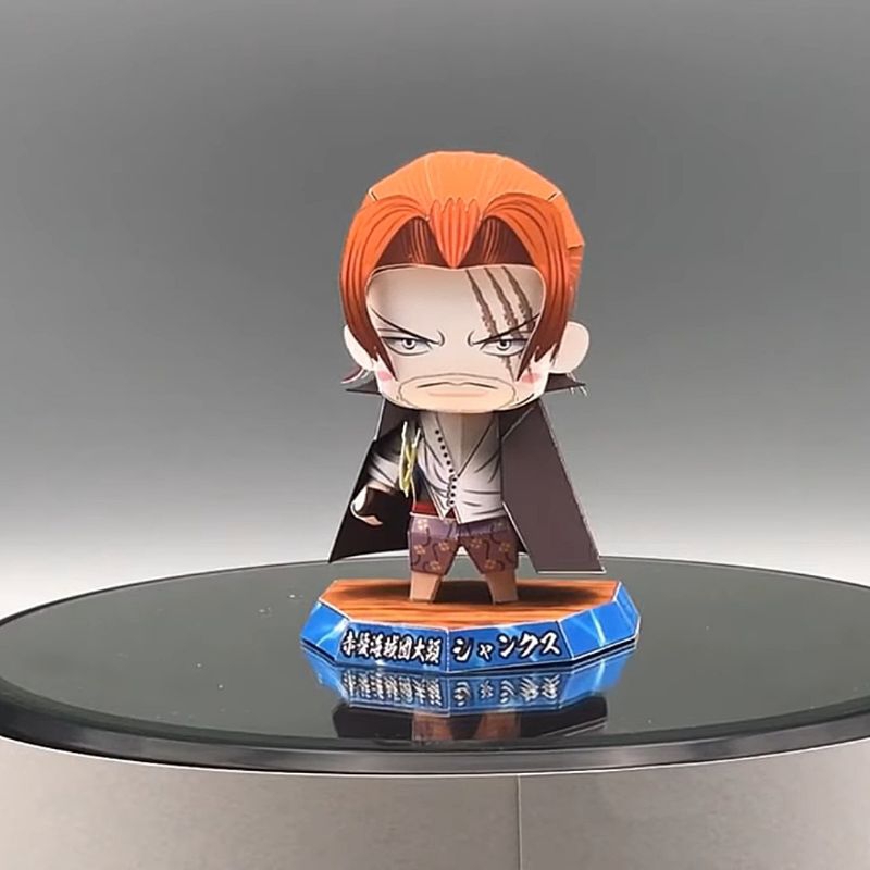 Shanks One Piece DIY Anime Figure Papercraft Diorama Paper Crafts ...