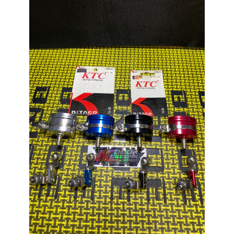 Brake master tube + kitaco oval glass/non-glass bracket pole Original Made In Taiwan | Shopee ...