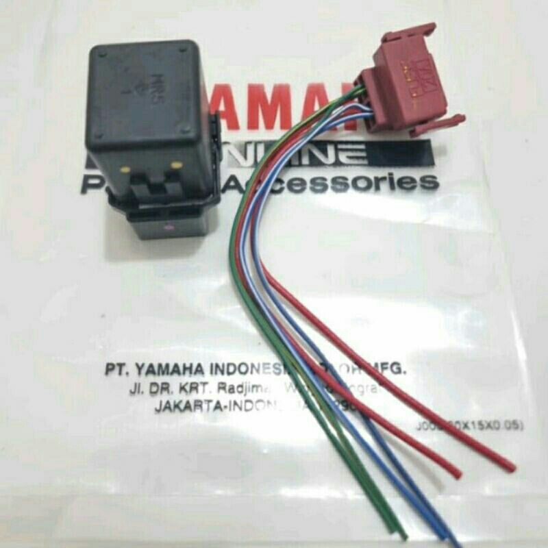 Socket + Relay for Yamaha R25, MT25, XMax starter bend. Yzf ORIGINAL ...