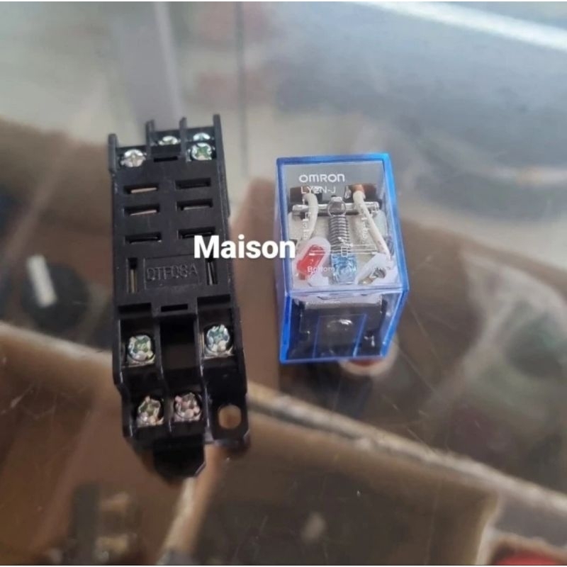 Ly2n 110VAC Relay + socket | Ly2n 110vac 8 pin | Shopee Malaysia