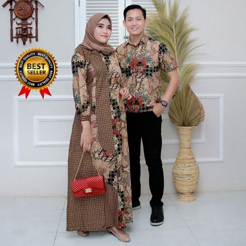 Batik couple - couple batik gamis - Husband And Wife Chapter batik ...