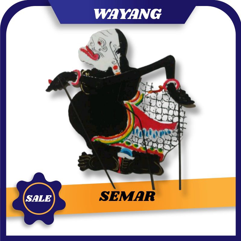 Semar Puppet Figure Puppet Figure Puppet Leather Puppet Character ...