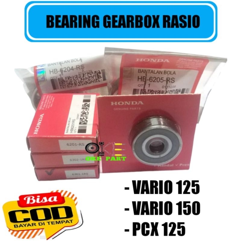 Lava bearing gearbox ratio set vario beat mio genio scoopy fino xride ...