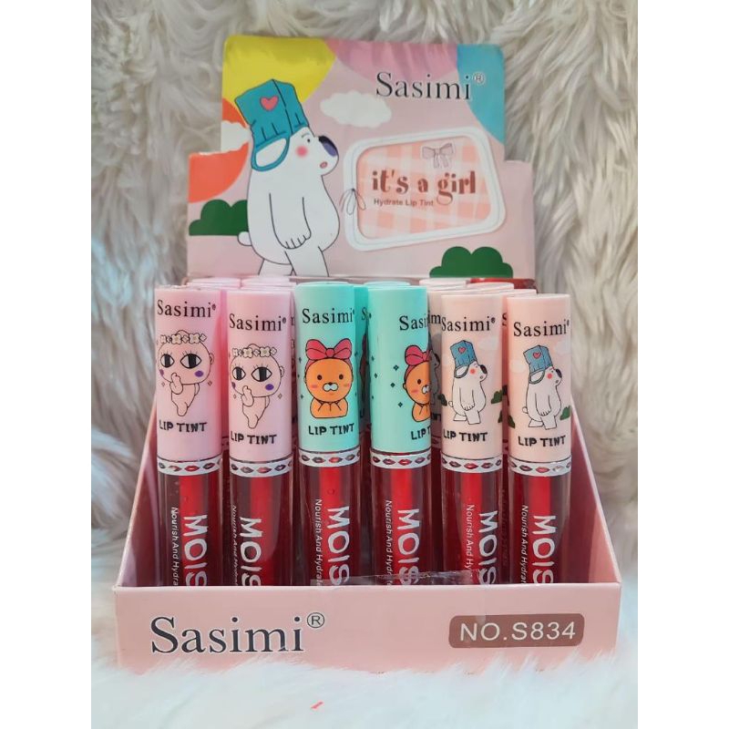 Sasimi MOIST LIP TINT NO.S834 (1BOX=24PCS) | Shopee Malaysia