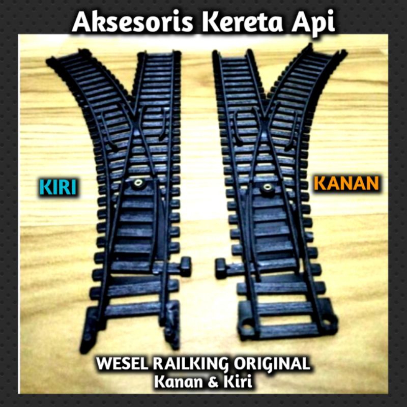 Turning or Branching Wesel Rail || Original RAILKING WESEL - Indonesian ...