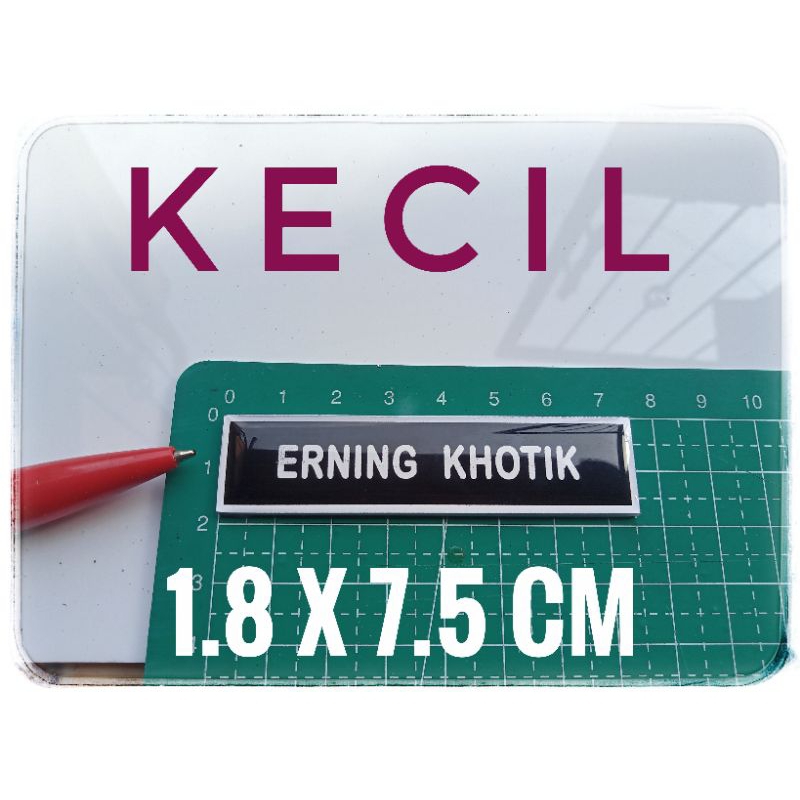 All Sizes - All Sizes - Name Tags - Available - Smallest, Small ...