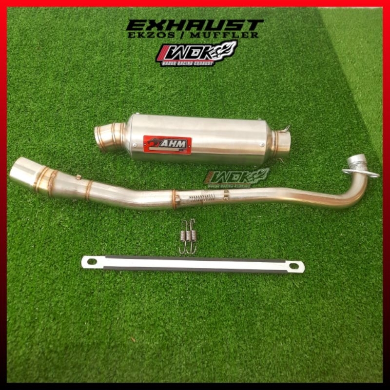 Ahm EXHAUST/EKZOS AHM PNP, EX5, WAVE, KRISS, DASH, SRL115FI, SYM ...