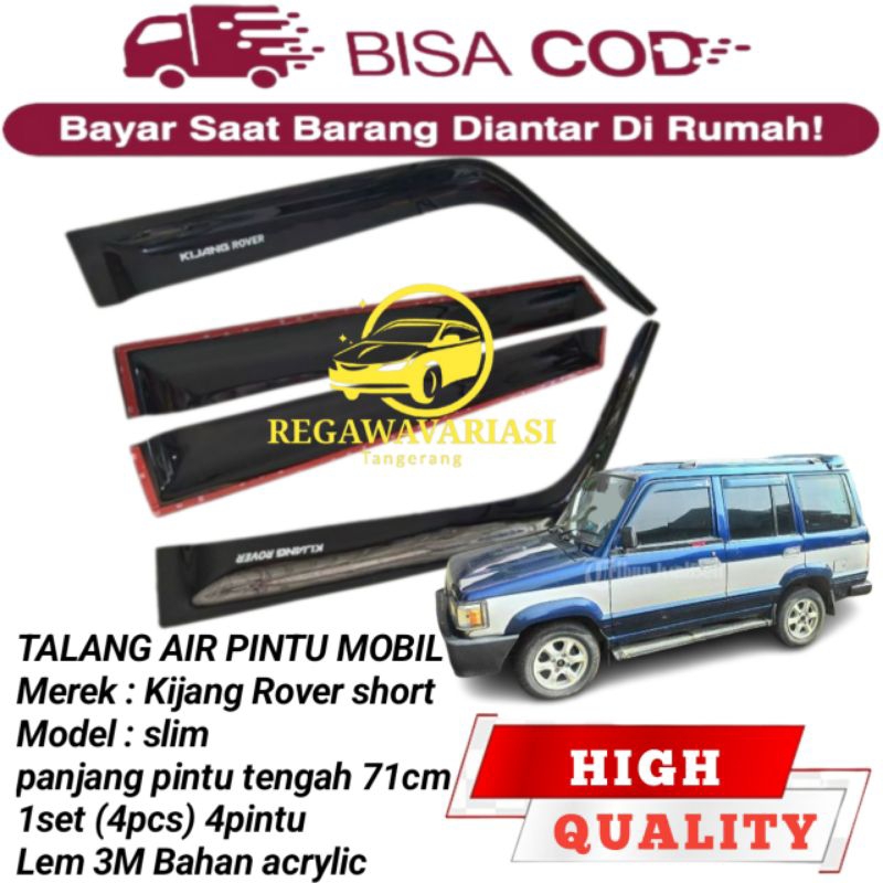 Toyota kijang rover short car water gutter, middle door length 71cm ...