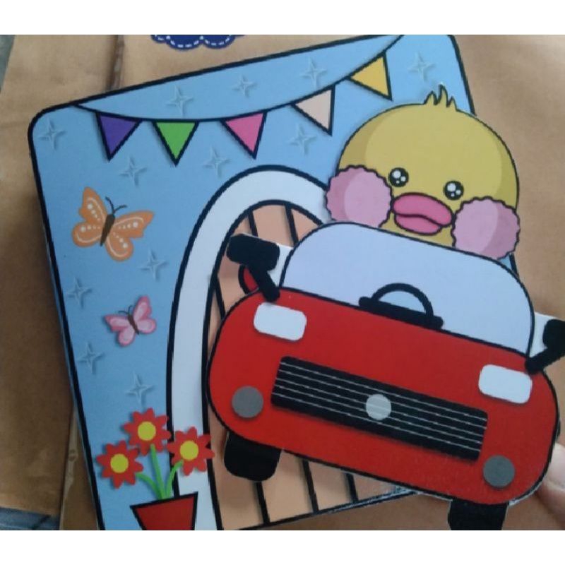 Viral CAR DUCK CHILDREN'S EDUCATIONAL TOY PAPER DUCK EASY TO INSTALL ...