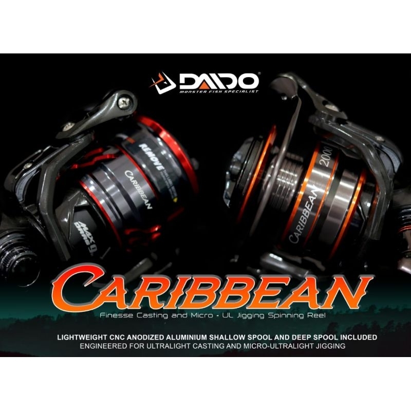 Daido CARIBBEAN REEL (CASTING & UL JIGGING) | Shopee Malaysia