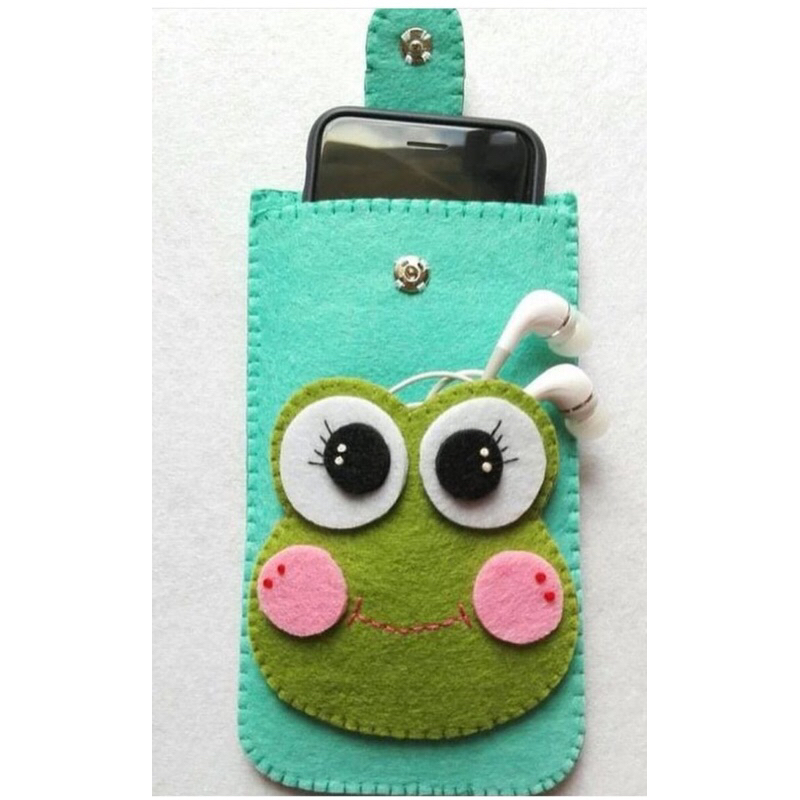 HP Cellphone and headset holder (flannel cloth) | Shopee Malaysia