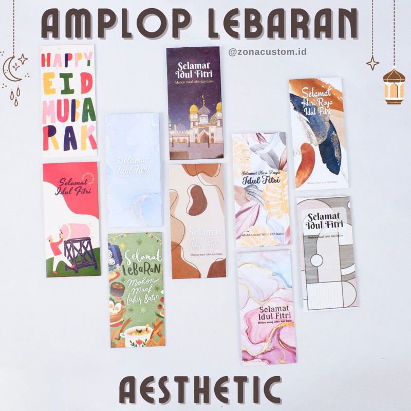 Super Thick Premium Exclusive Aesthetic Eid Envelopes/Eid Envelopes ...