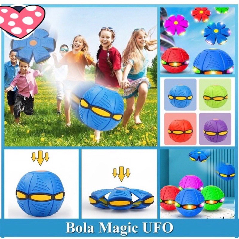 Toy MAGIC UFO MUSIC LIGHTSING BALL / LIGHTSED BALL / UFO FLYING ...