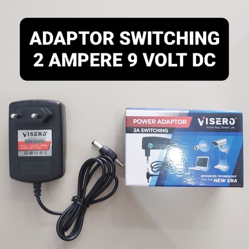 Adapter 2A 9V Power Supply Switching 2 Amper 9 Volt Dc | Shopee Malaysia